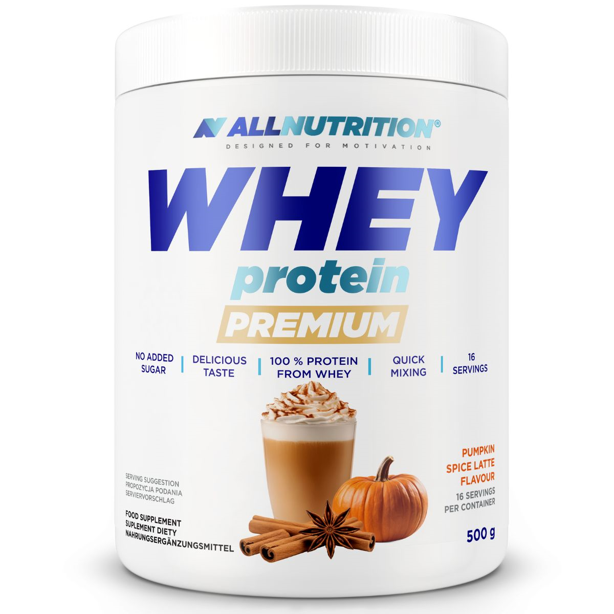 Whey Protein Premium 500g - ALLNUTRITION • 19 € • NAJLACNEJŠIE ...